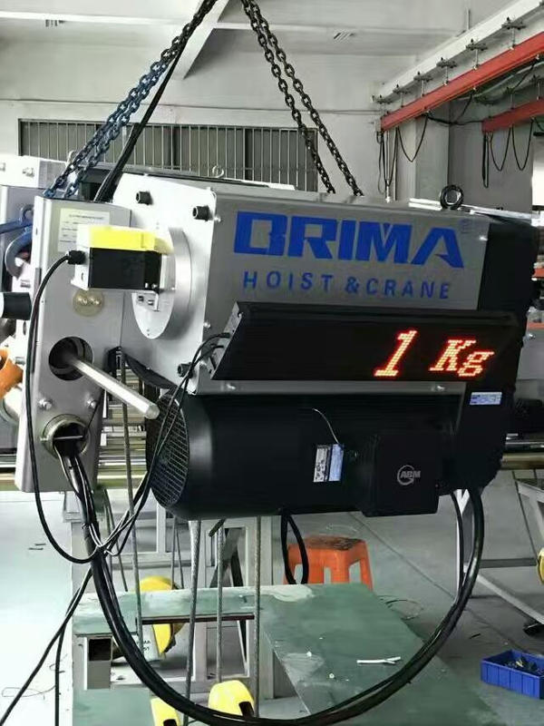 BRIMA High performance safe 10t double girder electric wire rope hoist ...